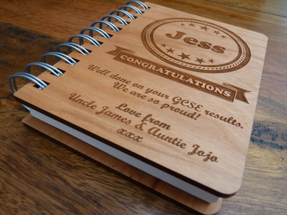 Personalised "Congratulations" A6 Journal – Personalised Gifts