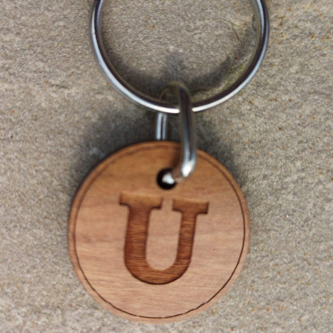 Personalised wooden Keyrings – Personalised Gifts